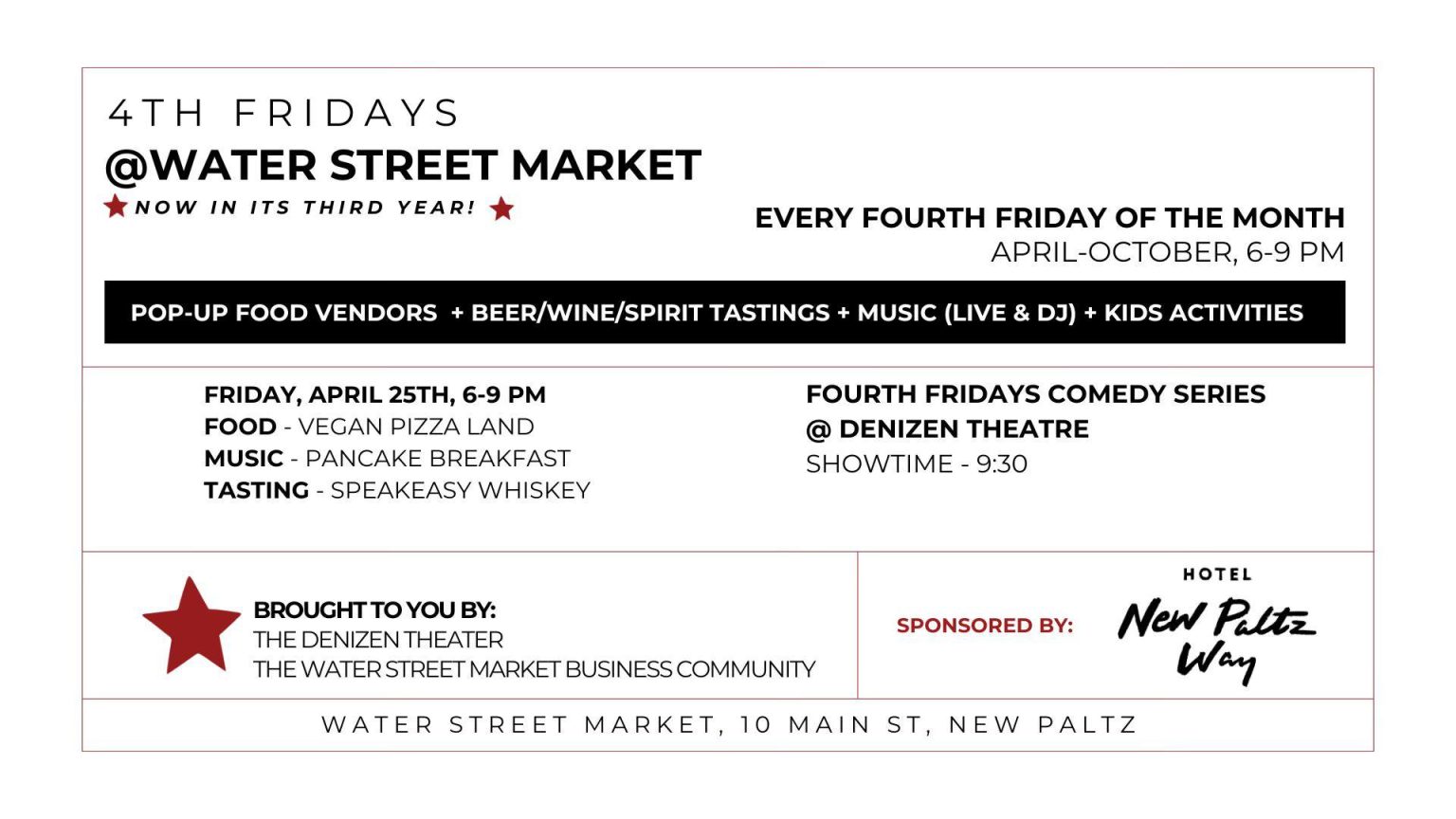 Fourth Fridays at Water Street Market | Ulster County NY Tourism